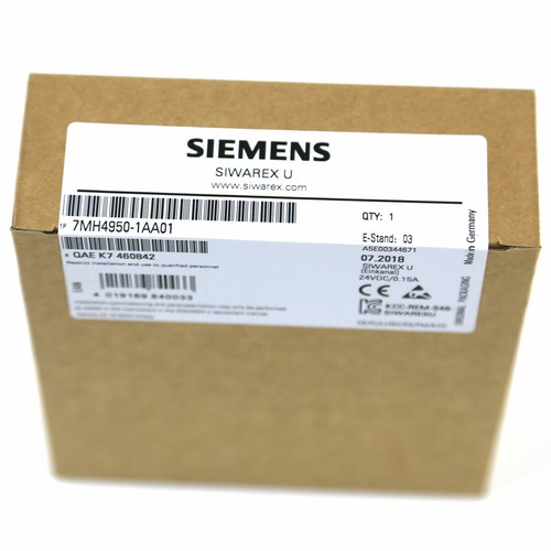 NEW Siemens ET200M SIWAREX U Weighing Module 7MH4950-1AA01 7MH49501AA01 ...