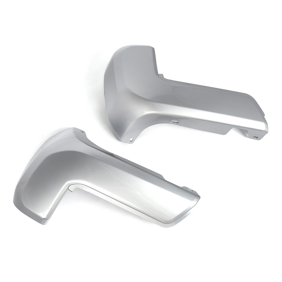 2x 1D6 Silver Sky Rear Bumper End Caps Set Fits Tacoma 2016-2023 w/o ...
