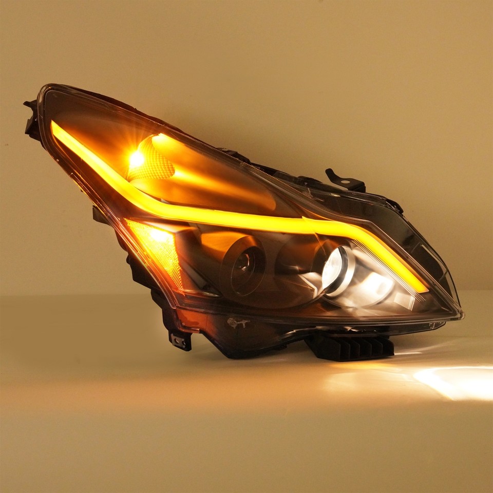 Clear LED Projector Headlights For Infiniti G37/G25/Q40 Sedan 4-Door ...