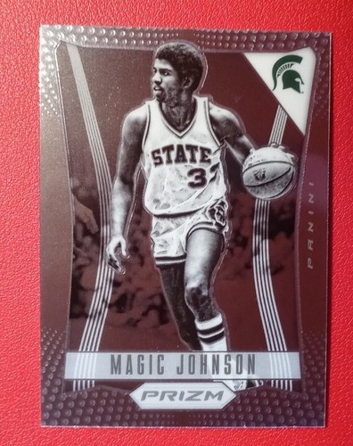 MAGIC JOHNSON 2021 Panini Prizm Draft Picks #15 Flashback Card | eBay