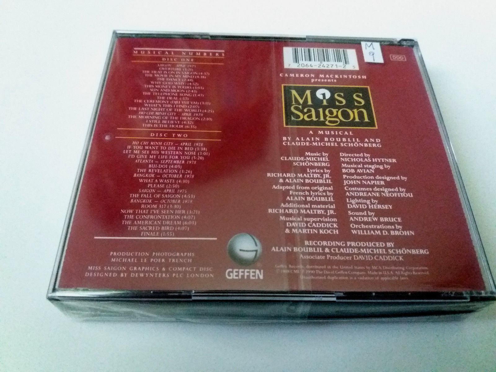 Original Soundtrack " Miss Saigon " 2CD Band Sound Soundtrack Ost | eBay
