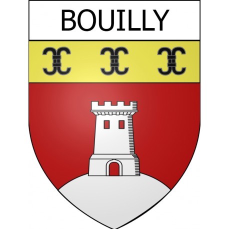 Bouilly 10 ville Stickers blason autocollant adhésif Taille:4 cm | eBay