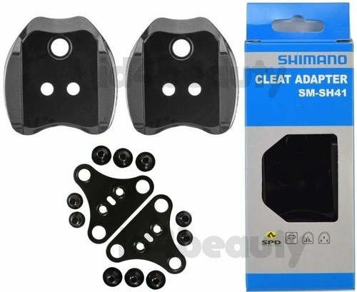 Shimano SM-SH41 SPD Cleat Adapters Black Pair NIB 4524667769835 | eBay