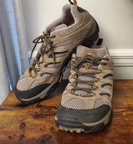 Merrell Moab Vent Walnut brown Hiking Boot Shoe Men's US size 15 vibram ...