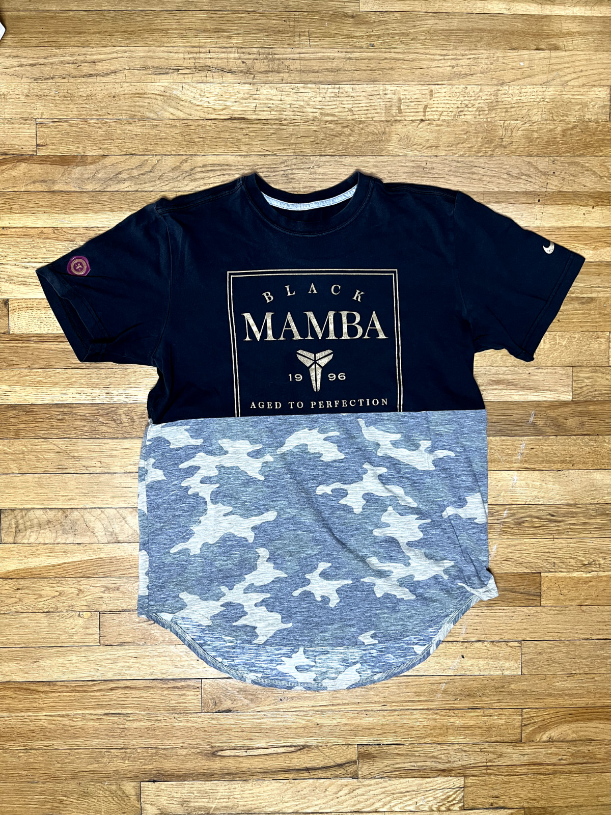 Black Mamba Kobe Bryant Nike Custom T Shirt Size Medi… - Gem