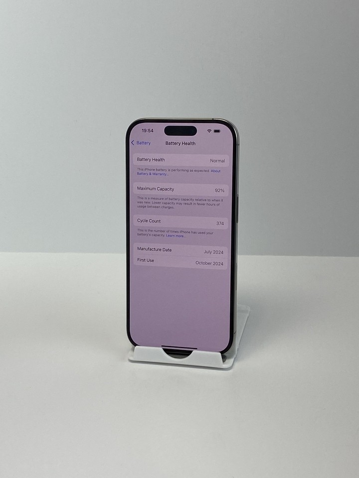 Apple iPhone 16 Pro A3083 1TB Natural Titanium Excellent Unlocked phone ...