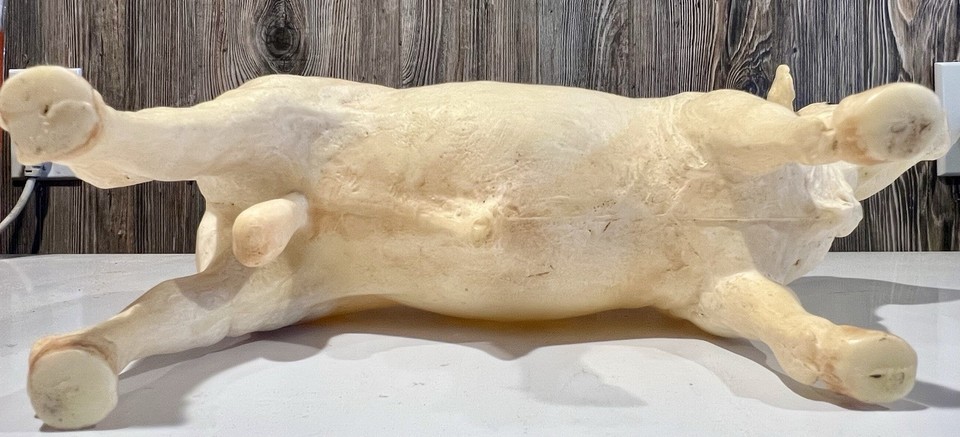 Vintage Breyer Charolais White Bull Alabaster Breyer #360 Country Farm ...