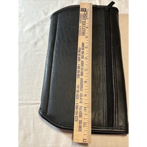 CD Projekt Black Faux Leather Game Disc Wallet Travel Case Zip Storage ...