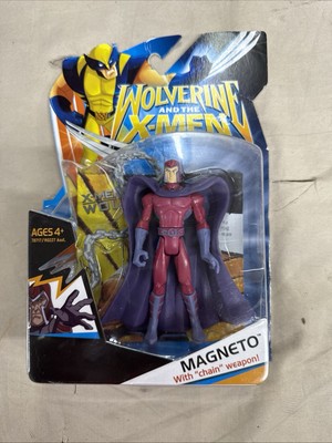 Wolverine and the X-men 2008 Hasbro Marvel Magneto w/ Chain Weapon 4 ...