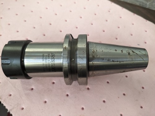 PARLEC Collet Chuck: 2 to 20 mm Cap ER Collet, Taper Shank w/rust B40 ...