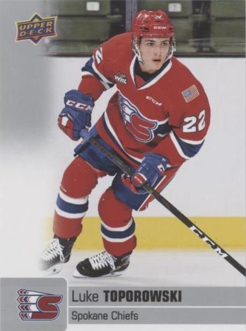 2019-20 Upper Deck CHL - Luke Toporowski #134 (RC) for sale online | eBay