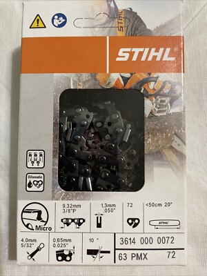 STIHL Ripping Chain 3614 000 0072 Fits Logosol 20” Bar | eBay