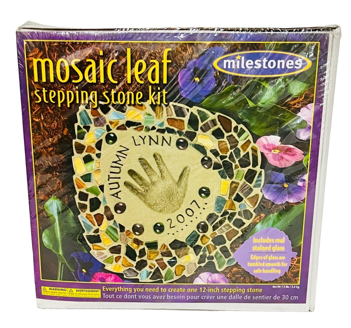 Milestones Kit Stepping Stone Mosaic Milestones Mosaic Stepping Stone