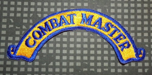 Vintage 1980s USAF Combat Master Shoulder Tab Patch | eBay