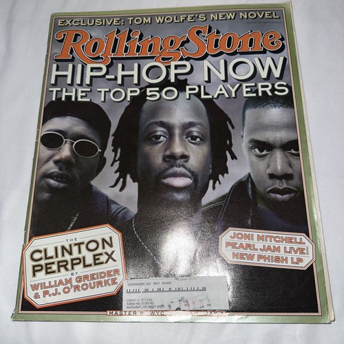 Rolling Stone Magazine 10/29/1998 #798 Hip-Hop Now The Top 50 Players ...