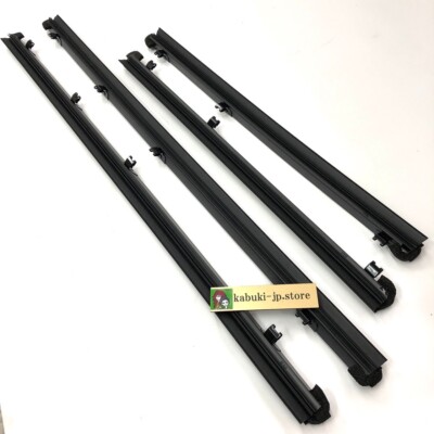 Toyota Genuine 4Runner GX460 Front Rear Inner Door Glass Weatherstrip ...
