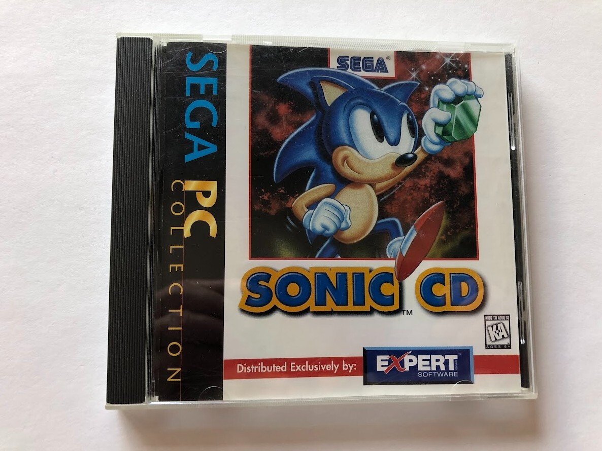 Sonic CD PC CD Rom Game Complete Windows 95 | eBay
