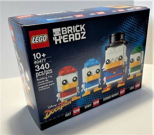 LEGO BRICKHEADZ: Scrooge McDuck, Huey, Dewey & Louie (40477) for sale ...