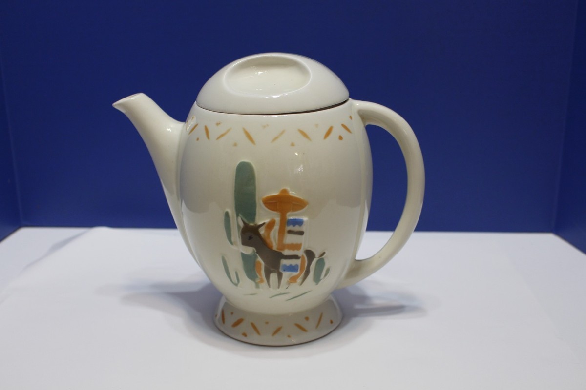 Porcelier Teapot Vitreous China Patterns