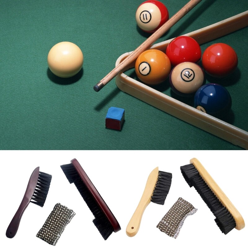 Billiards Pool Table and Rail Brush Snooker Cloth Cleaner Cleaning ...