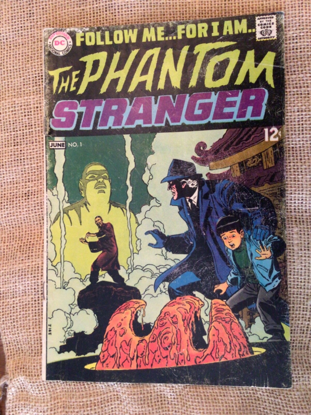 The Phantom Stranger No. 1, DC Comics, 2nd App. Phantom Stranger ...