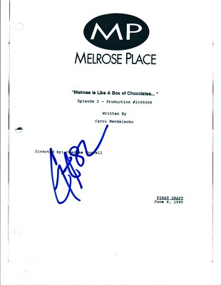 Grant Show Signed Autographed MELROSE PLACE Pilot Episode Script COA | eBay