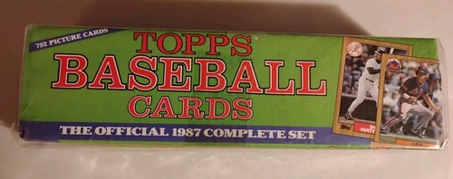 1987 TOPPS BASEBALL FACTORY SEALED SET - 792 CARDS - Christmas Edition ...