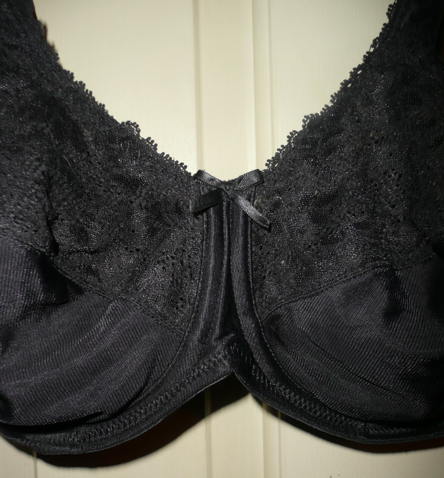 Size 34DD Women's Lilyette Minimizer Underwire Lace Trim Full Coverage ...