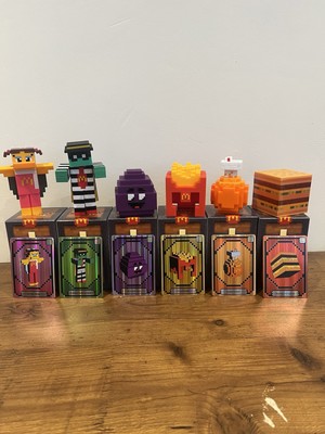 Minecraft McDonald’s Adult Meal Collectibles FULL SET | eBay