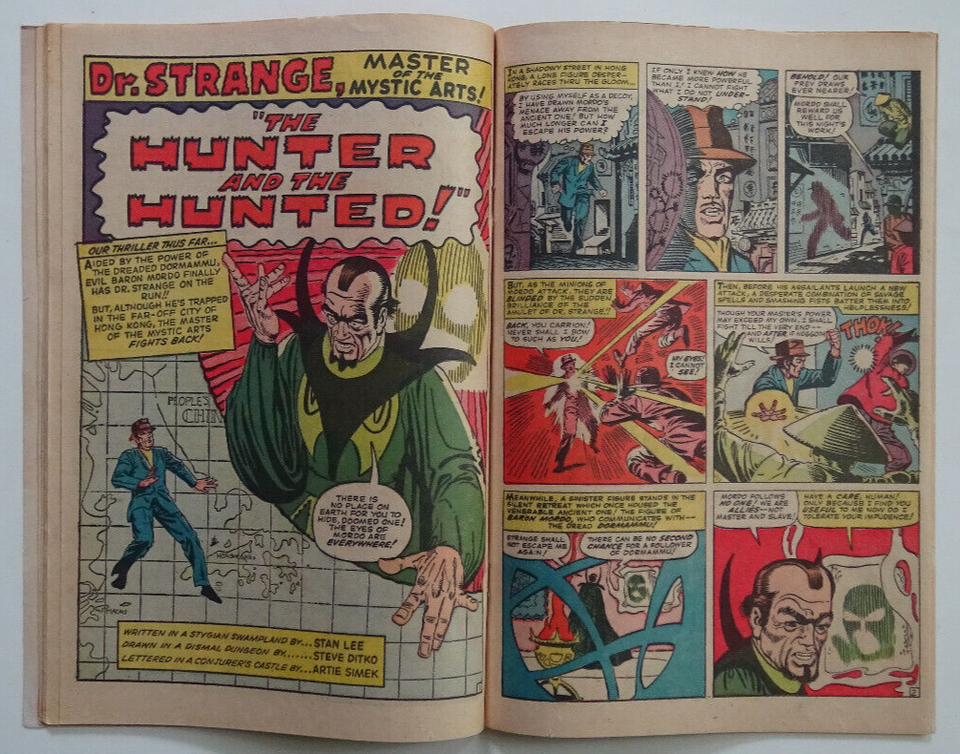 Comic Book- Strange Tales #131 Torch & Thing/Dr. Strange 1964 | eBay