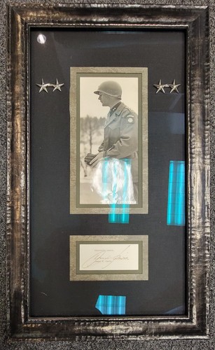 General James Gavin Hand Signed 82nd Airborne Autograph | eBay