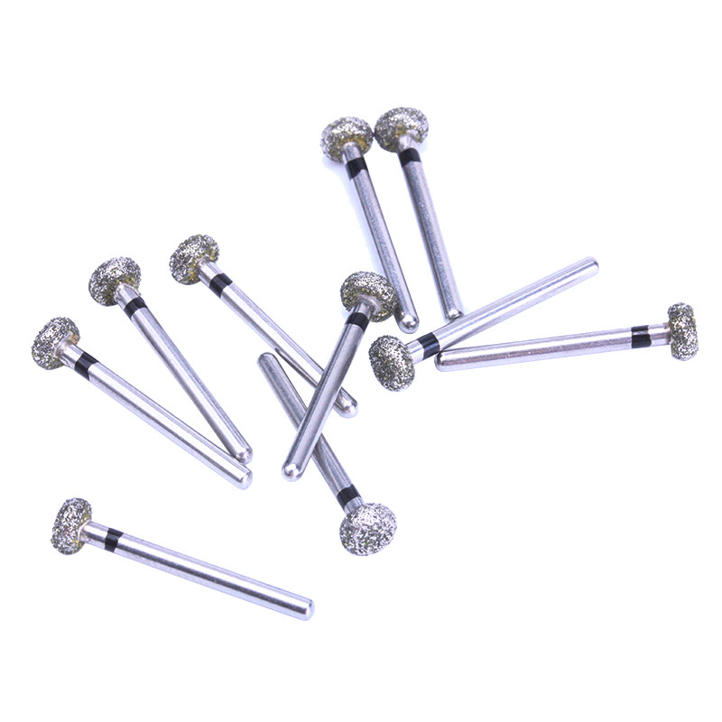 10pcs Diamond FG Burs Kit WR-13S Circular Wheel for Dental High Speed ...