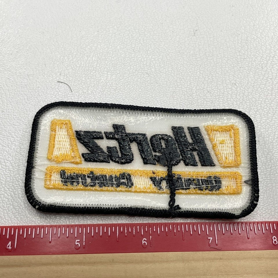 Vtg Hertz Rental Cars HERTZ QUALITY CONTROL Patch M003 | eBay