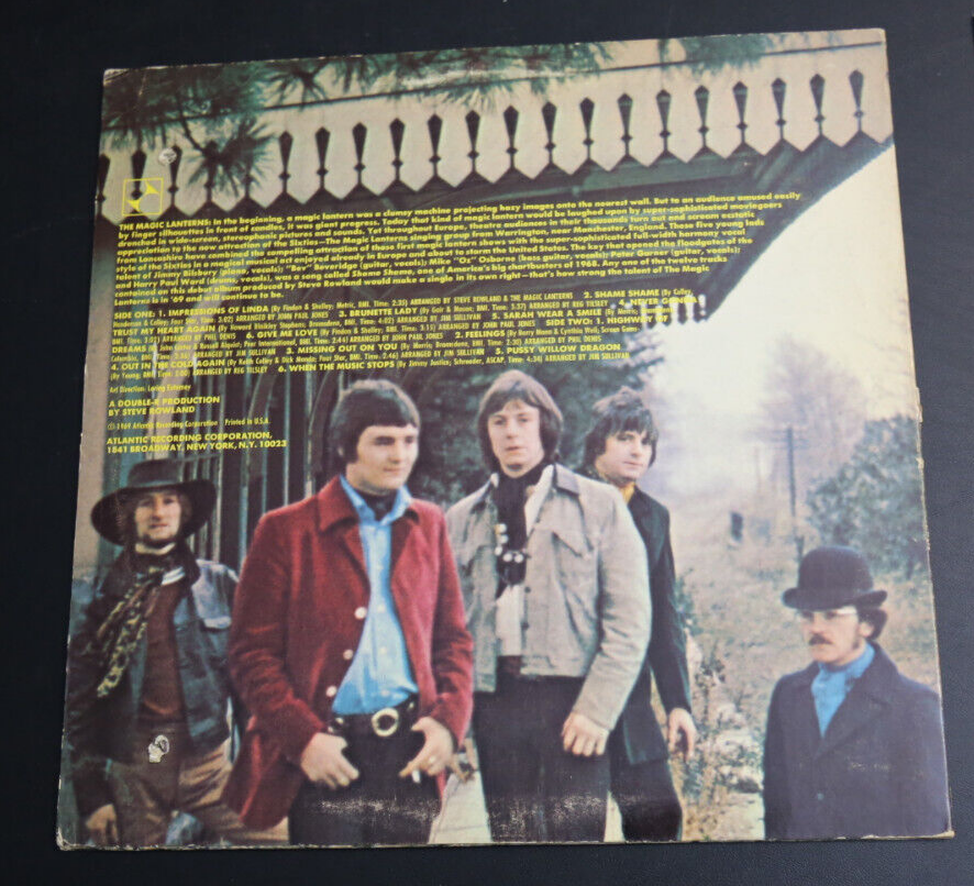 THE MAGIC LANTERNS Shame Shame 1970 Atlantic LP SD 8217 VG+ w/sleeve | eBay