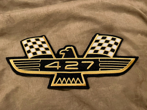 427 FORD GALAXIE NHRA NASCAR HOLMAN MOODY SHELBY RACE TEAM JACKET PATCH ...