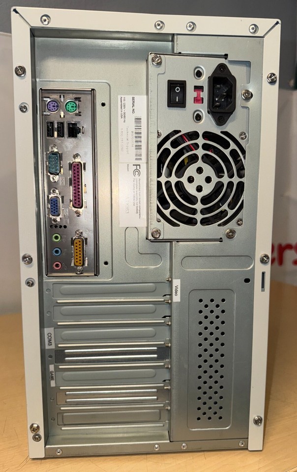 Beige NexStar Micro-ATX Socket 478 MSI MS6533E Intel Celeron @ 1.70GHz ...
