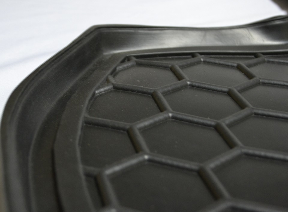 Car Boot Cargo Trunk Rubber Mat Liner Tray for Fiat 500 HB 2008-2018 ...