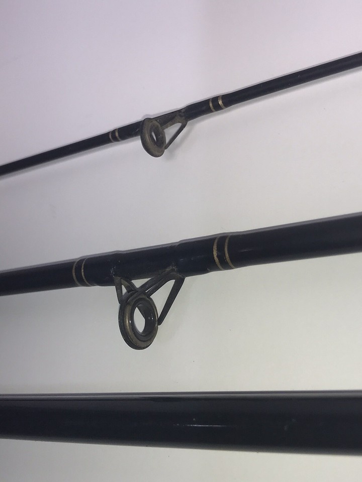NOS South Bend BLACK BEAUTY PK-764 4PC 7'6" Graph Composite Spin/Fly ...