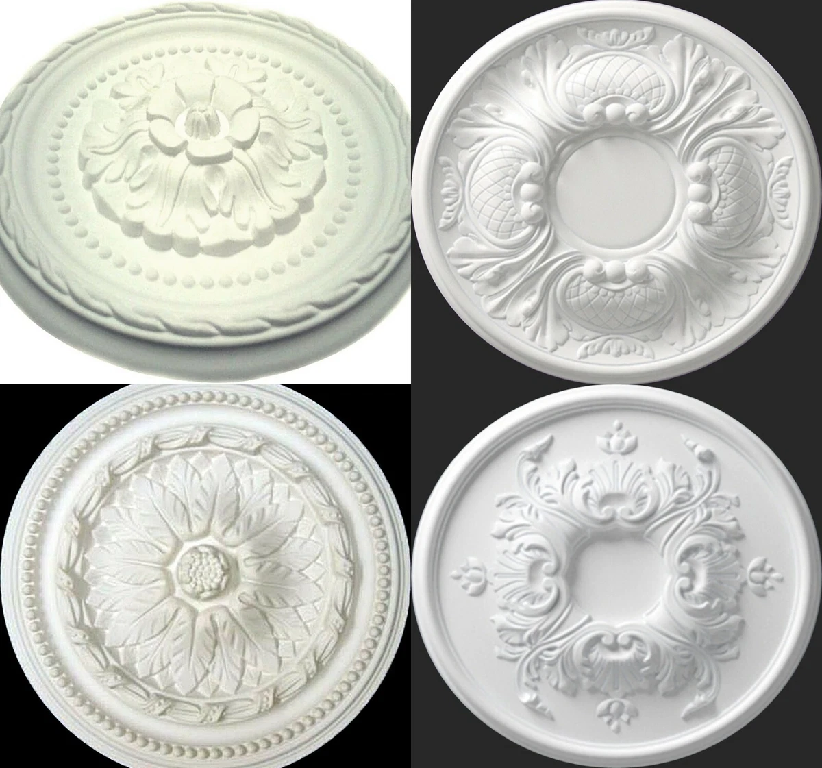 How To Paint A Polystyrene Ceiling Rose | Shelly Lighting