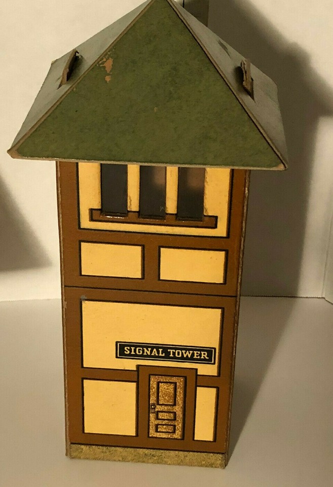 Vintage TOY TRAIN BUILDINGS SET "Train Town" Electrical & Mech ...