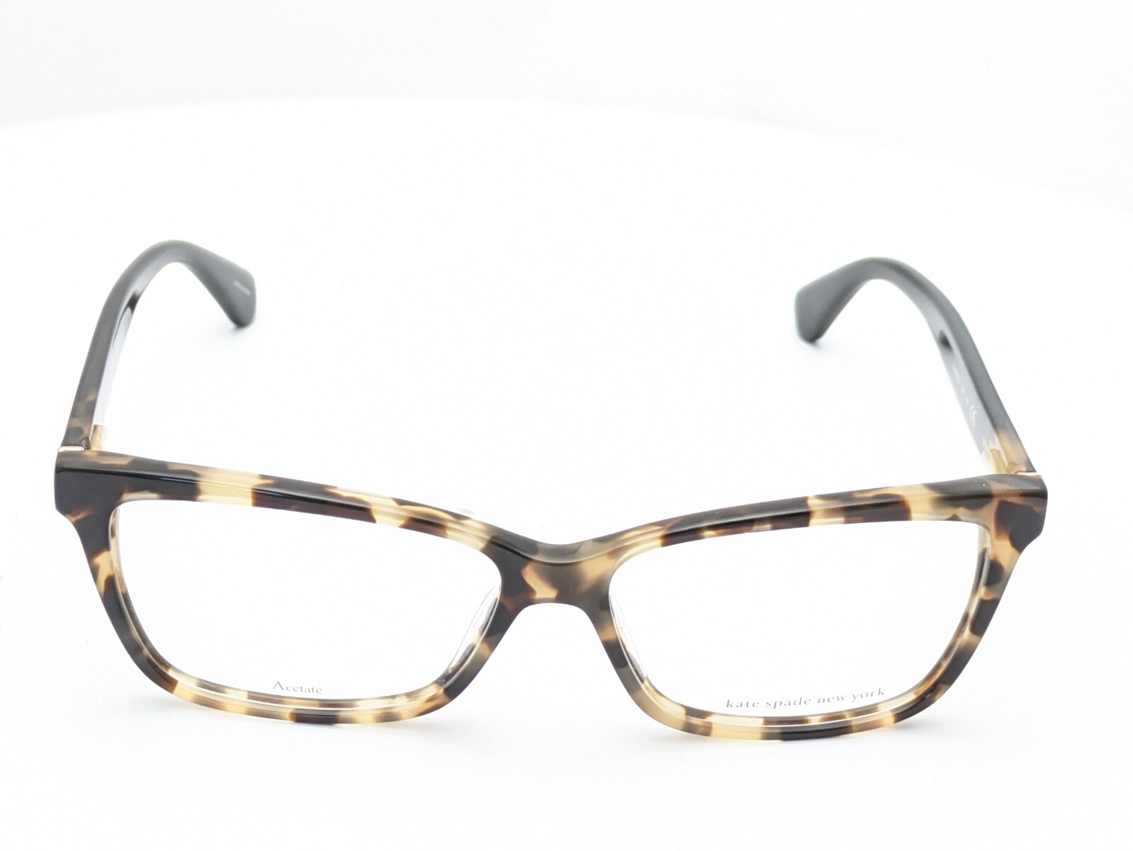 Kate Spade Camberly 581 Rectangle Havana Black Womens Eyeglasses 55mm ...