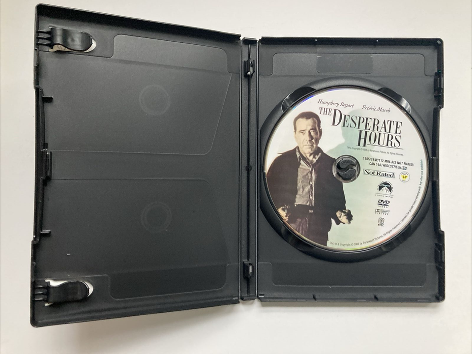 The Desperate Hours (DVD, 2013) Humphrey Bogart - Fredric March - Like ...