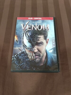 Venom (DVD, 2018, Widescreen) Tom Hardy/Michelle Williams NO DIGITAL ...