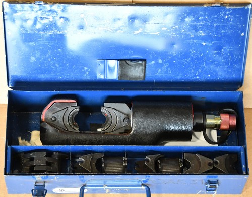 Burndy Y46C Hypress Hydraulic Crimper Tool 10,000PSI with Dies | eBay