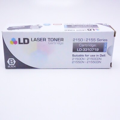 LD BLACK Laser High Yield Toner Cartridges for Dell Printer. LD-3310719 ...