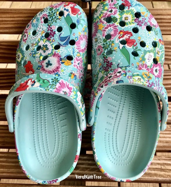Crocs Classic Disney x Vera Bradley Little Mermaid Clog -Mens Size 9 ...