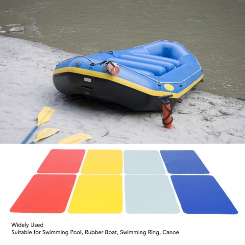 8PCS Pool Patches Durable PVC Swimming Ring Repair Patch For Lap Pool ...