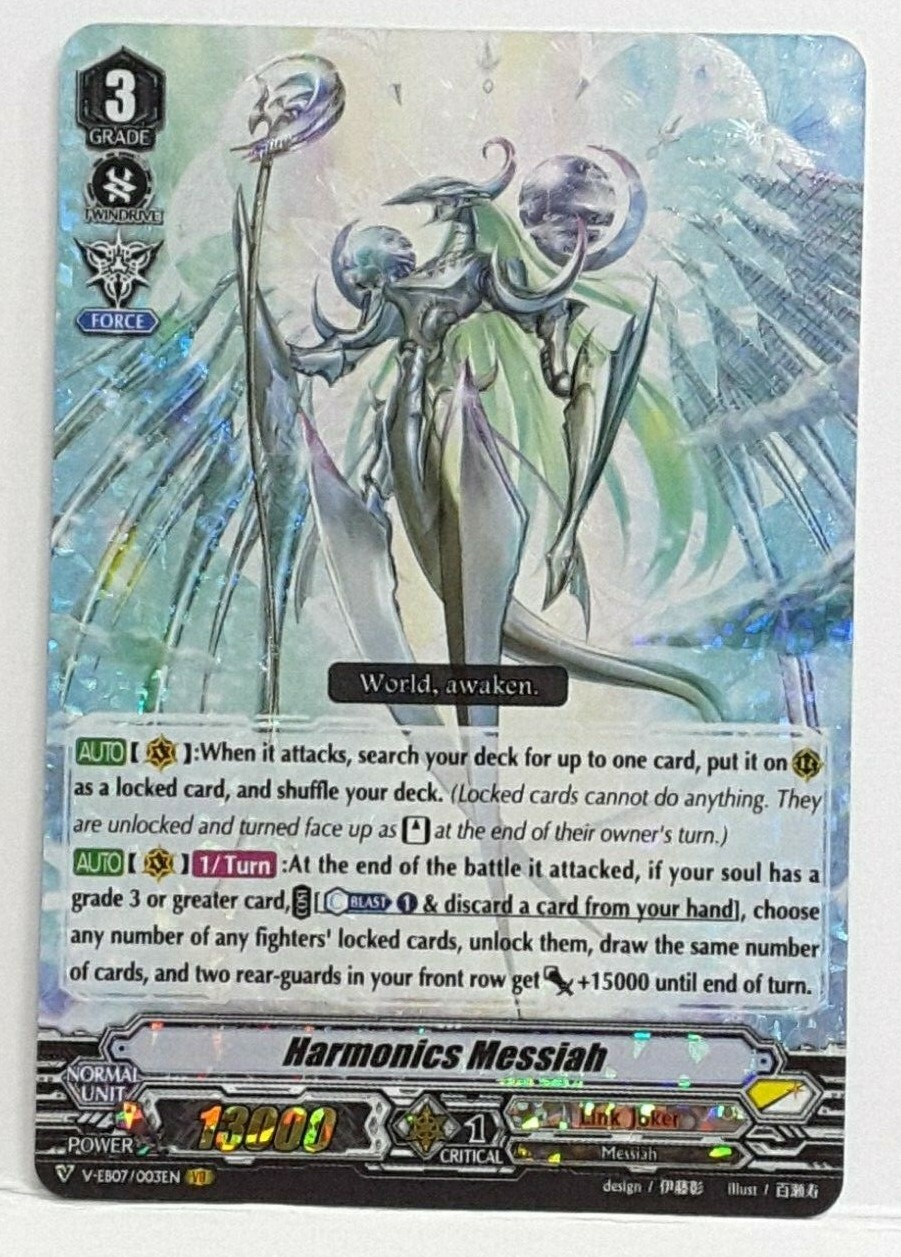 Bushiroad Cardfight Vanguard Harmonics Messiah V-EB07/003EN VR (LINK ...