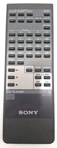 Sony RM-D506 Remote Control OEM for 5 Disc CD Changers CDP-C50 CDP-C505 ...