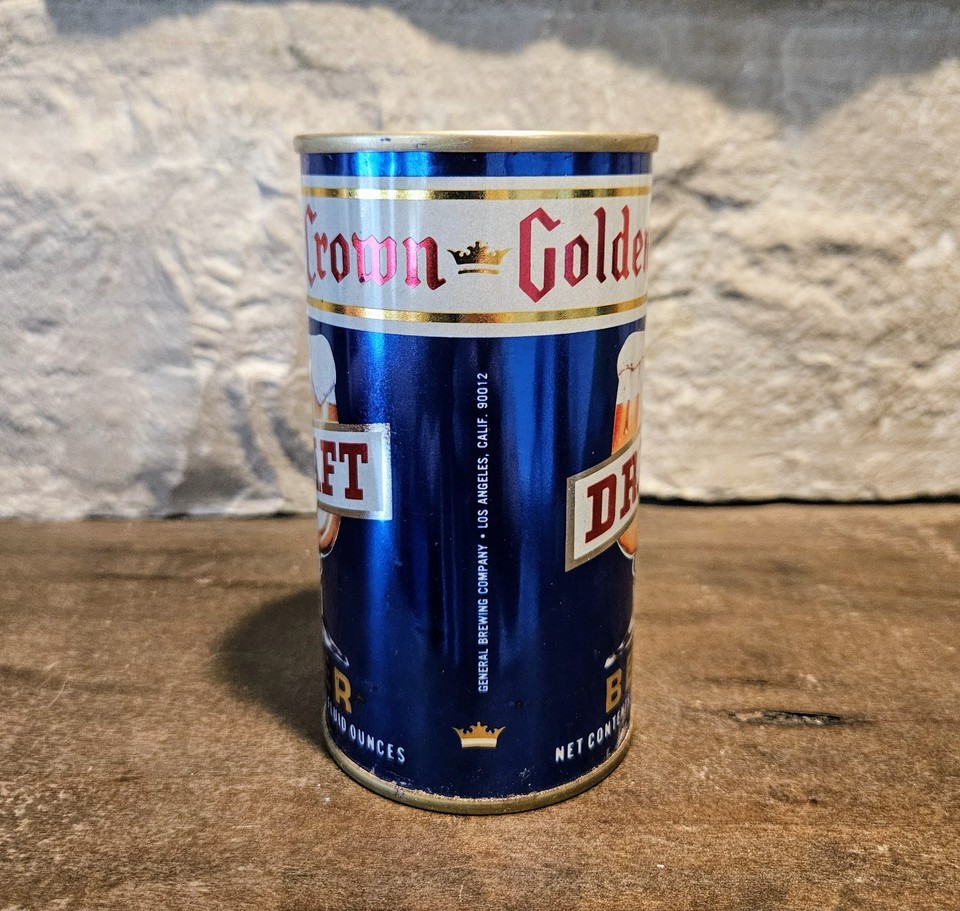 Vintage "Golden Crown Draft" Beer Can! | eBay